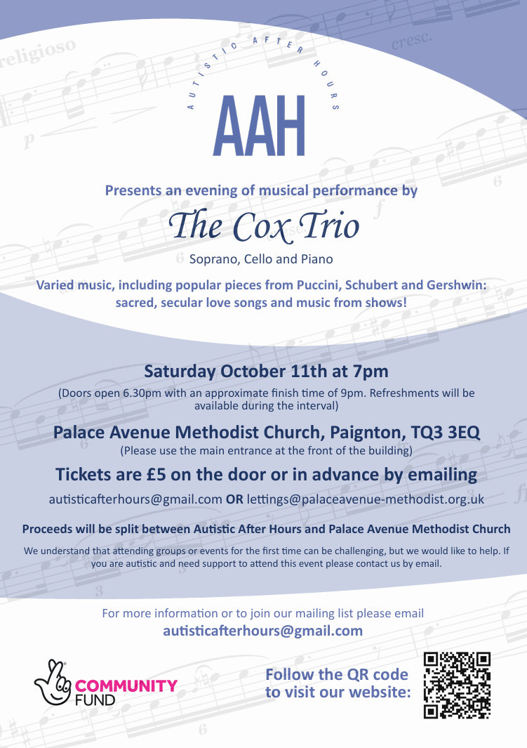 The Cox Trio Concert – Palace Avenue Methodist Church